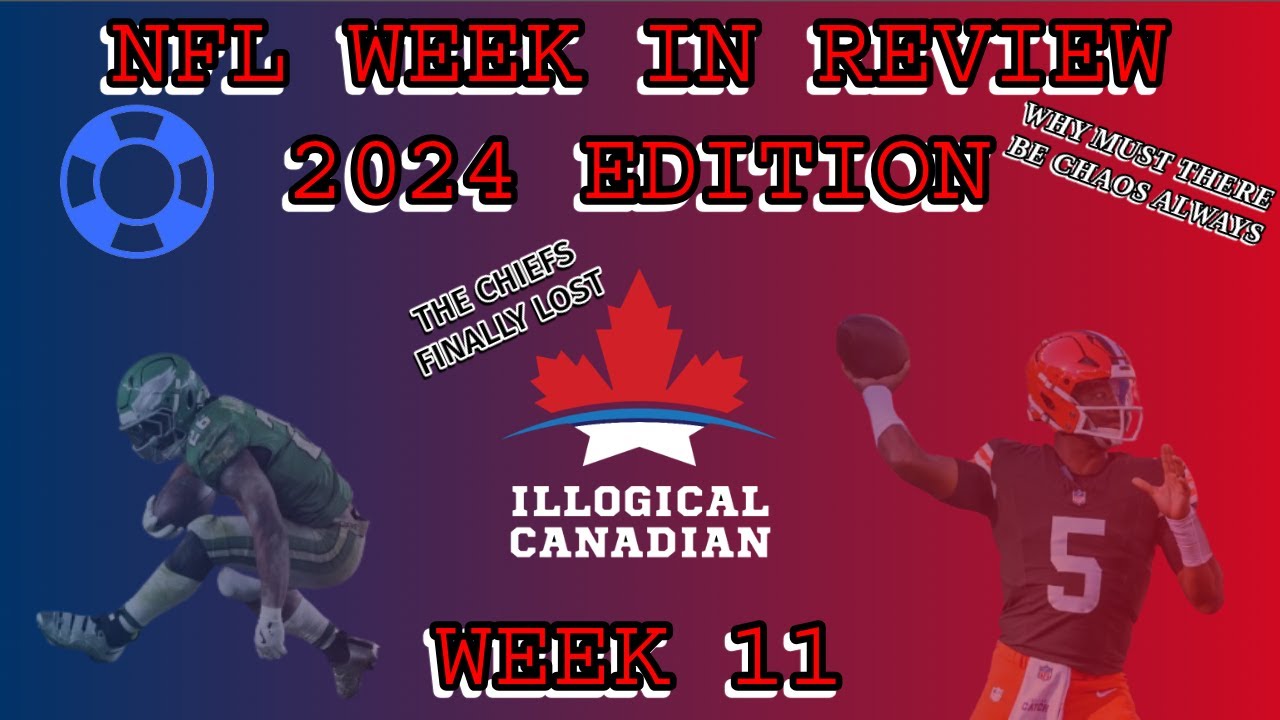 NFL Week in Review: Week 11 (2024) - YouTube