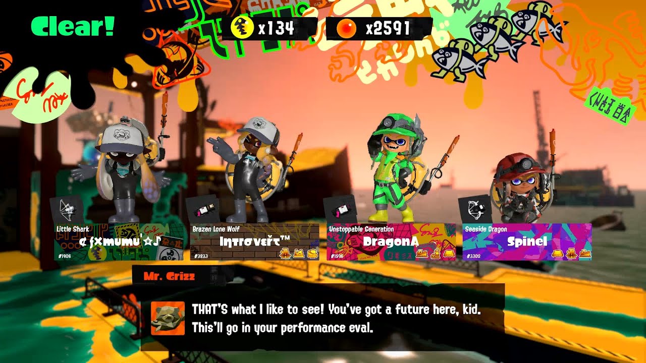 Salmon Run Freelance #29 - Splatoon 3 - YouTube