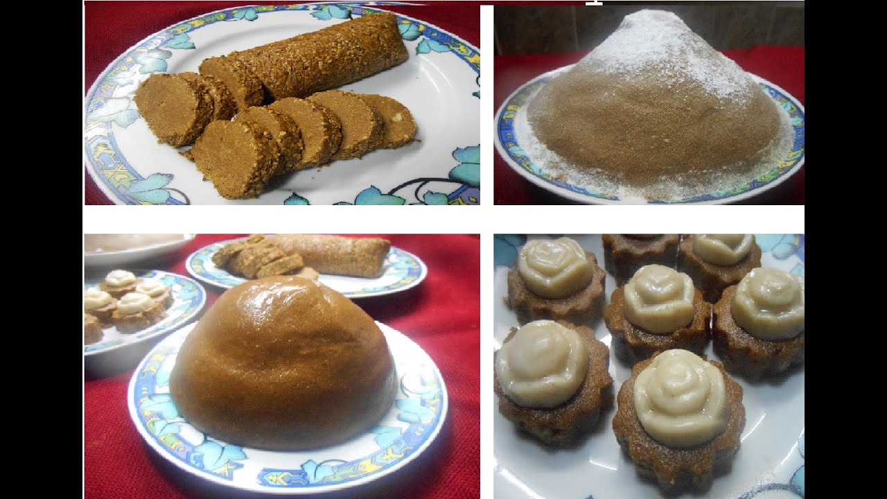 Sefouf ou Selou (zamita) facile /سلو أو السفوف سهل التحضير - YouTube