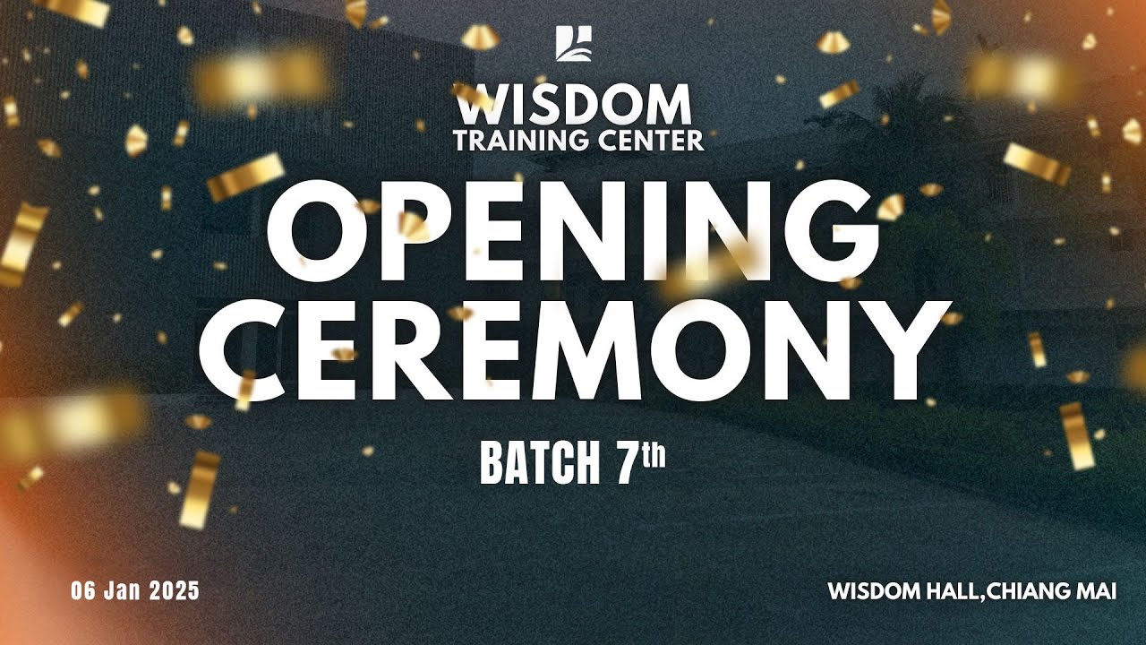 Wisdom Training Center_Opening Ceremony | Batch 7th - YouTube