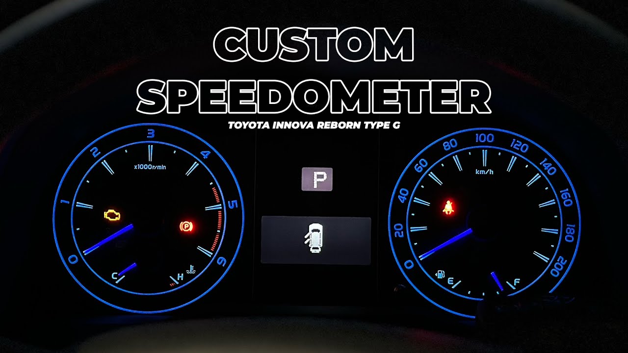 CUSTOM WARNA SPEEDOMETER SESUAI KEINGINAN KALIAN !!! - CUSTOM ...