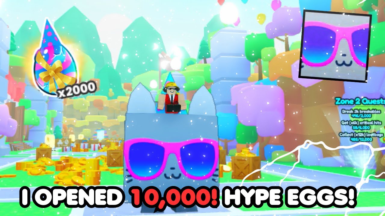 🎁 I unboxed 10,000 hype eggs & Got The TITANIC HYPE CAT and this ...