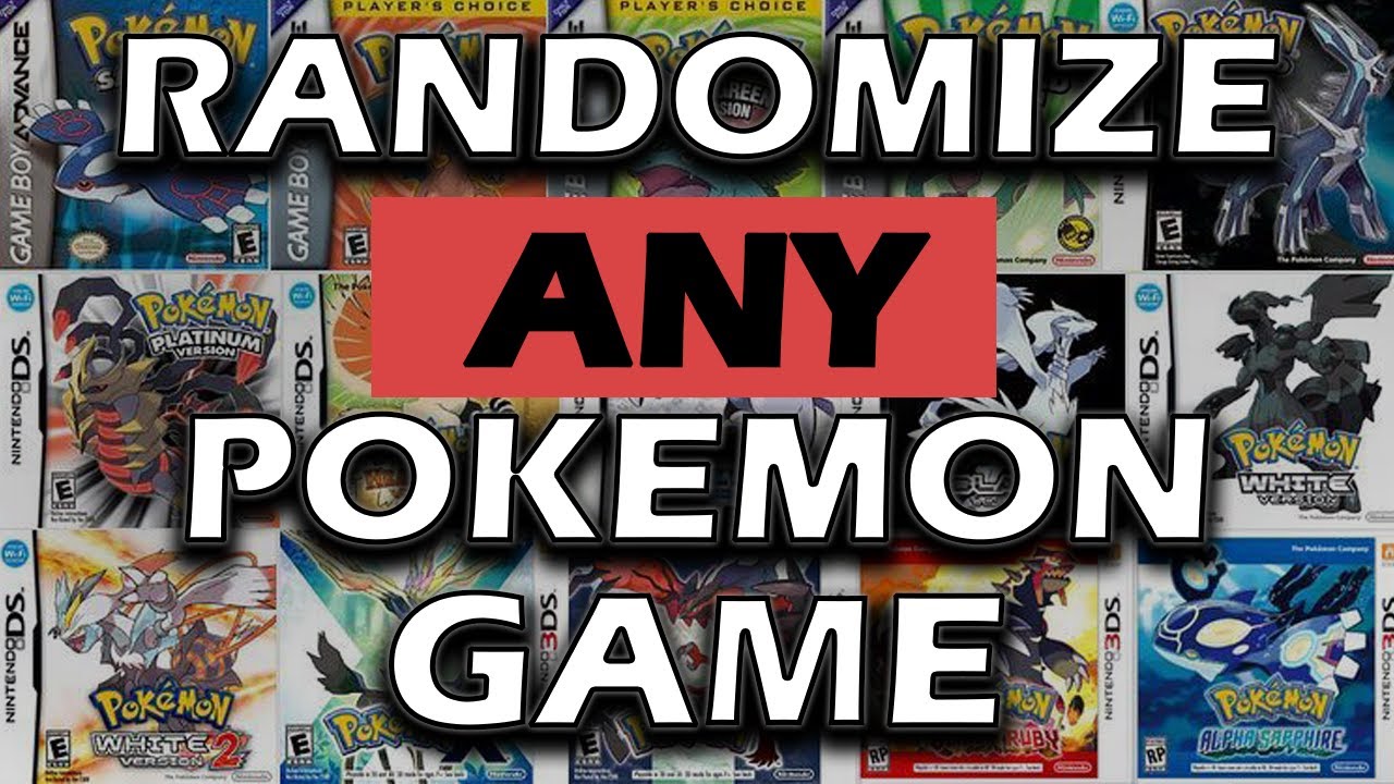 HOW TO RANDOMIZE ANY POKEMON GAME!! - YouTube