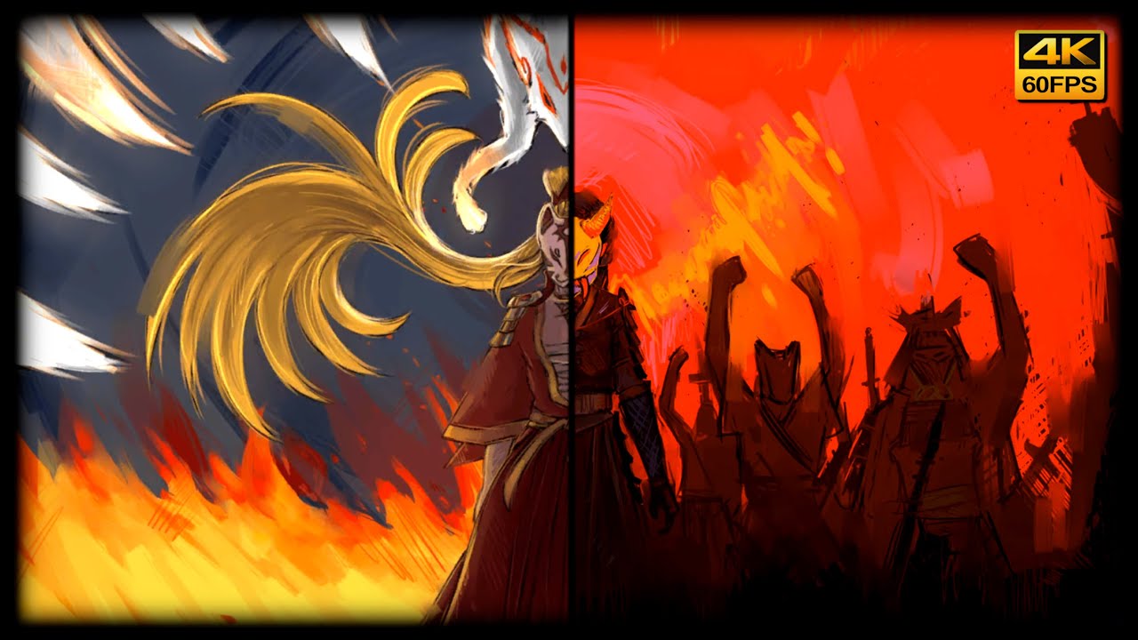The story of Amaterasu and Susanoo (Sclash) - YouTube