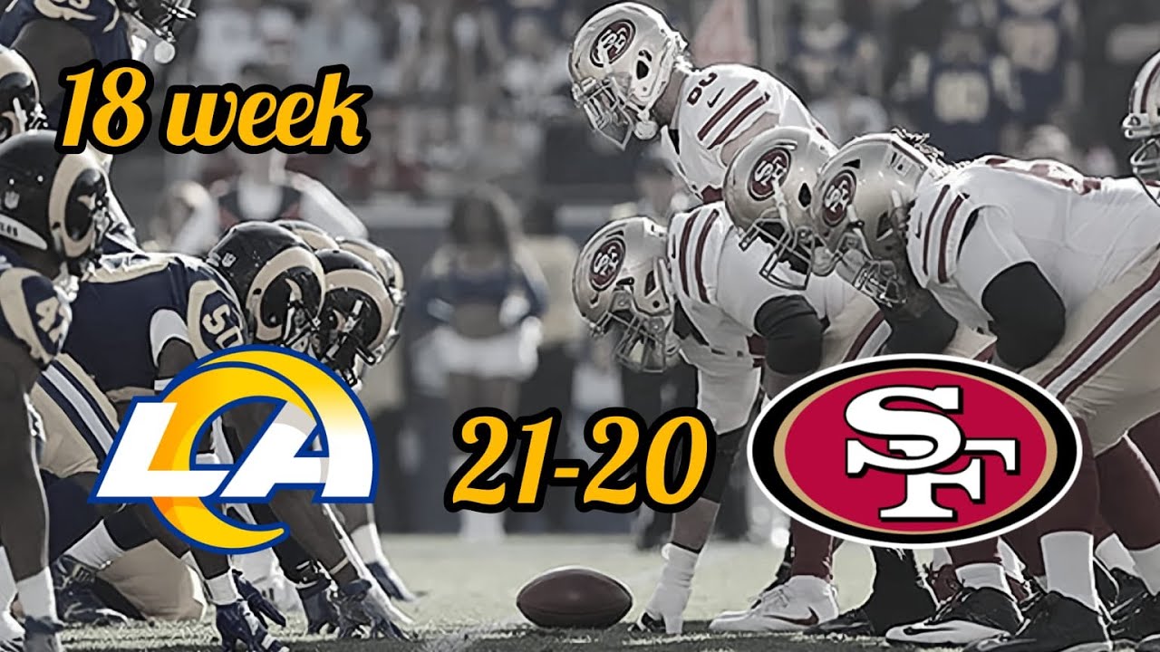 Everything in 3 minutes ... Los Angeles Rams vs. San Francisco 49ers ...