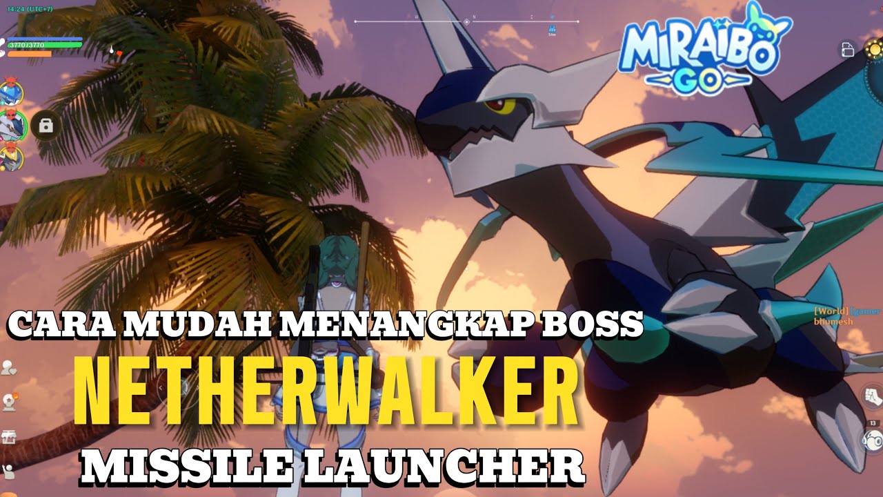 CARA MUDAH MENANGKAP NETHERWALKER | HOW TO CATCH NETHERWALKER MIRAIBOGO ️#miraibogo # ...