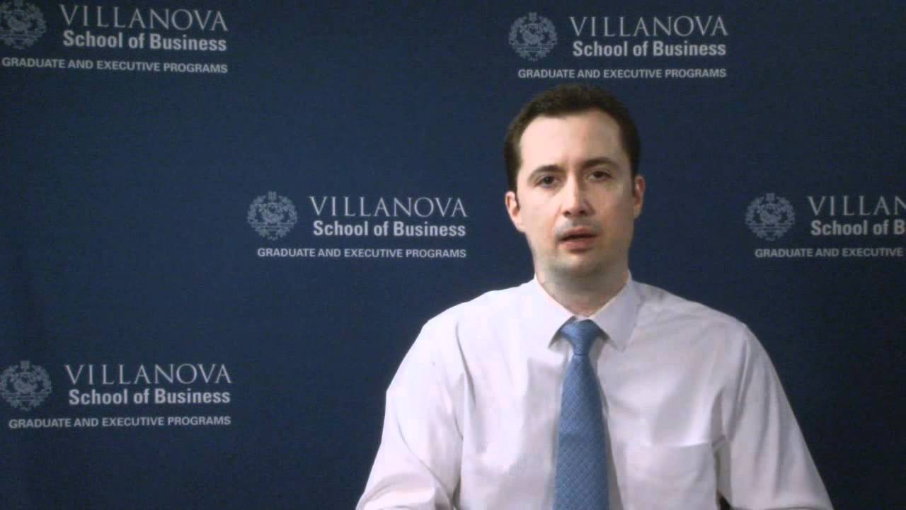 Villanova MSF Q&A with Anthony Deangelis 1 - YouTube