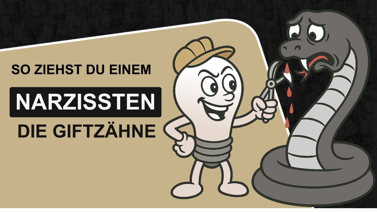 SAG DIESE 3 WORTE, wenn dich ein Narzisst klein machen will ...