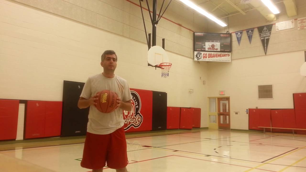 How to fake a defender right then drive left for a basketball jump shot ...