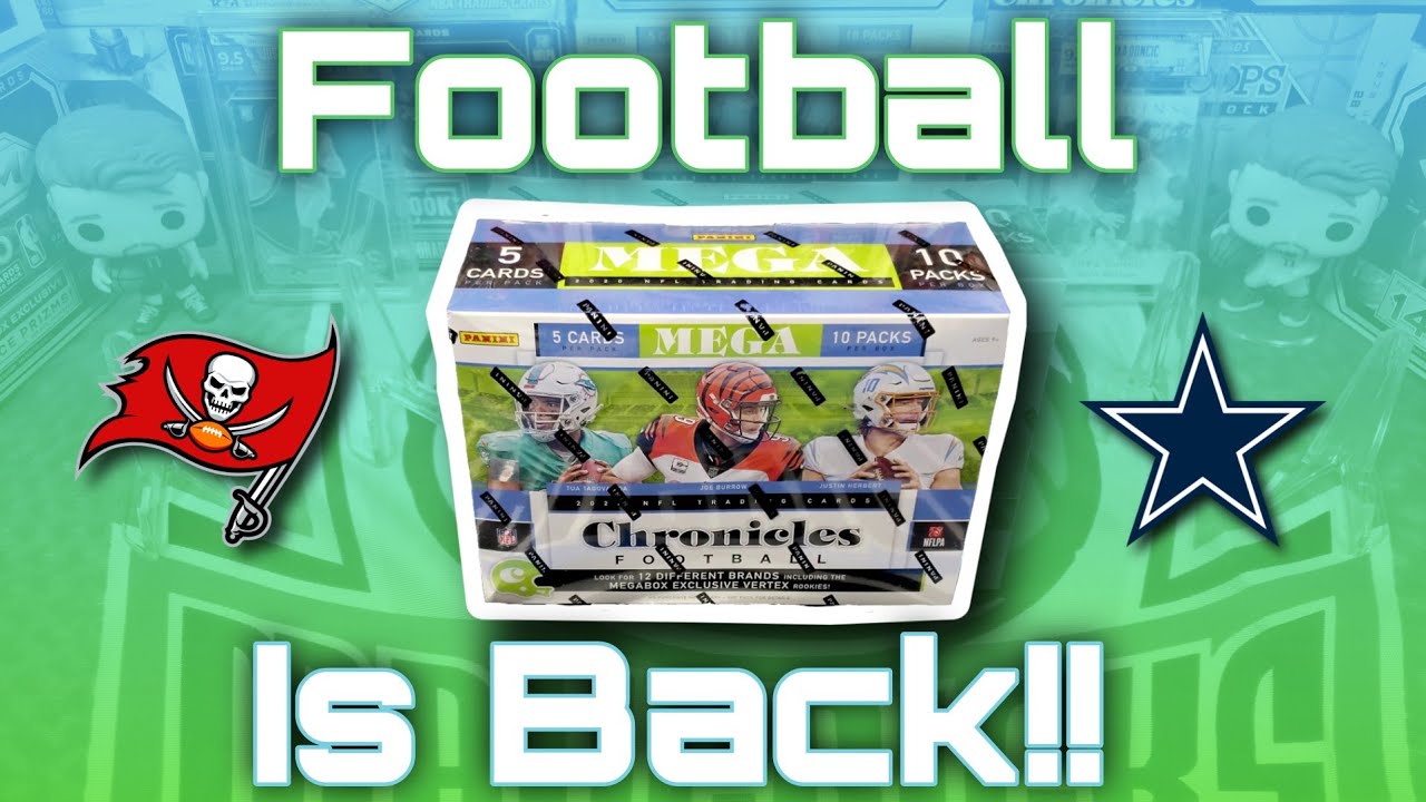 FOOTBALL IS BACK!!! Ripping Open a 2020 Chronicles Mega Box to Kick Off ...
