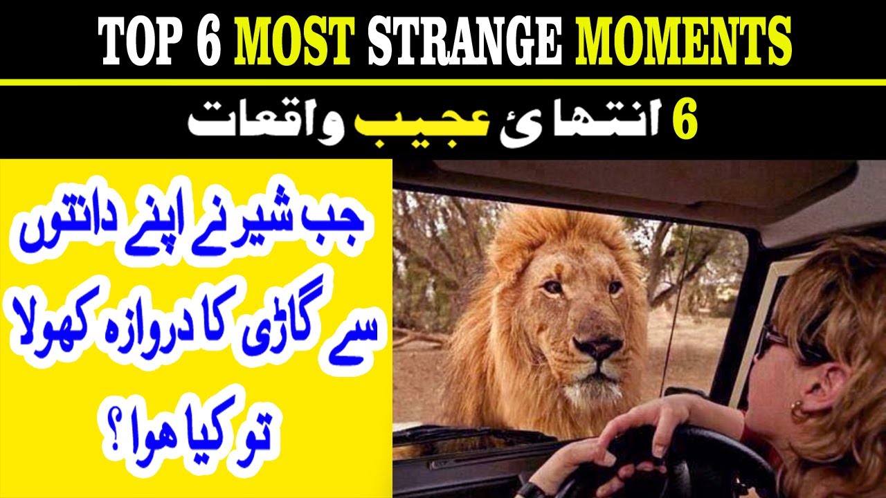 Top 6 most strange moments - YouTube