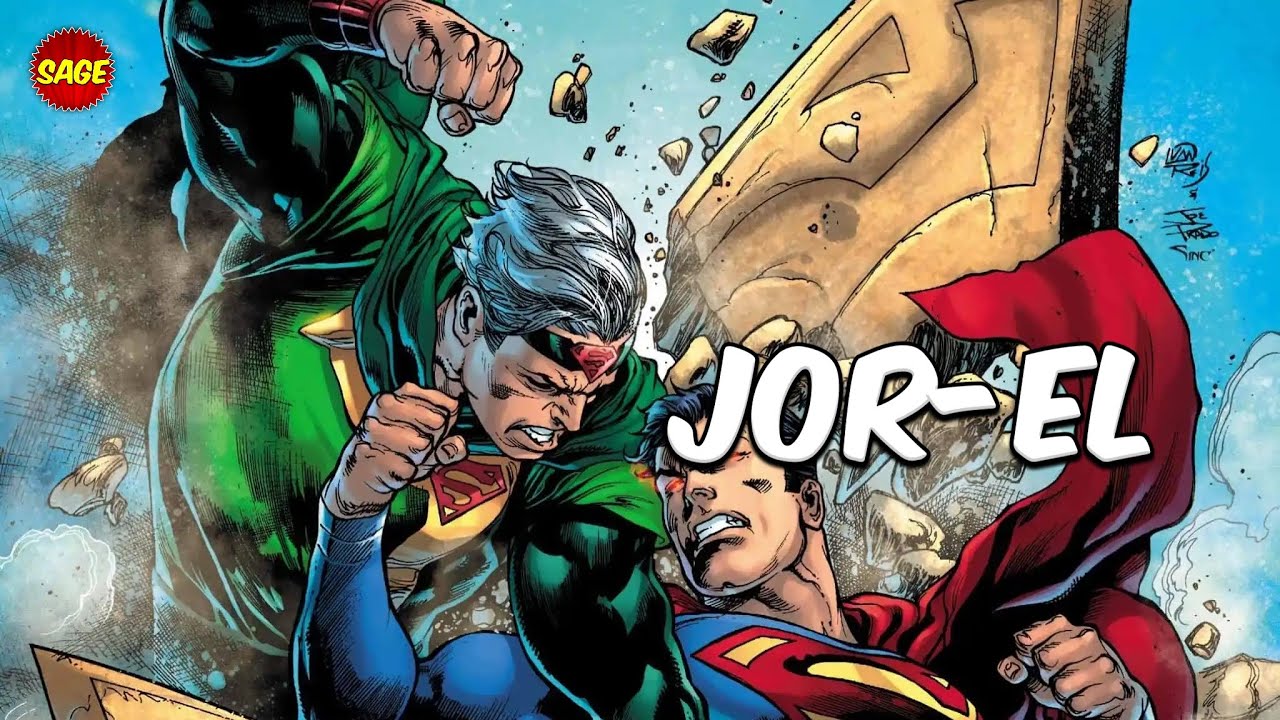 DC Comics' Jor-El: Superman's Father has Brains & Brawn! - YouTube