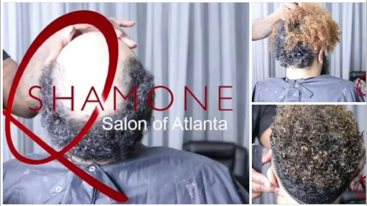 Man Weave Transformation #23 | Cut By Q Shamone | Afro Haircut - YouTube