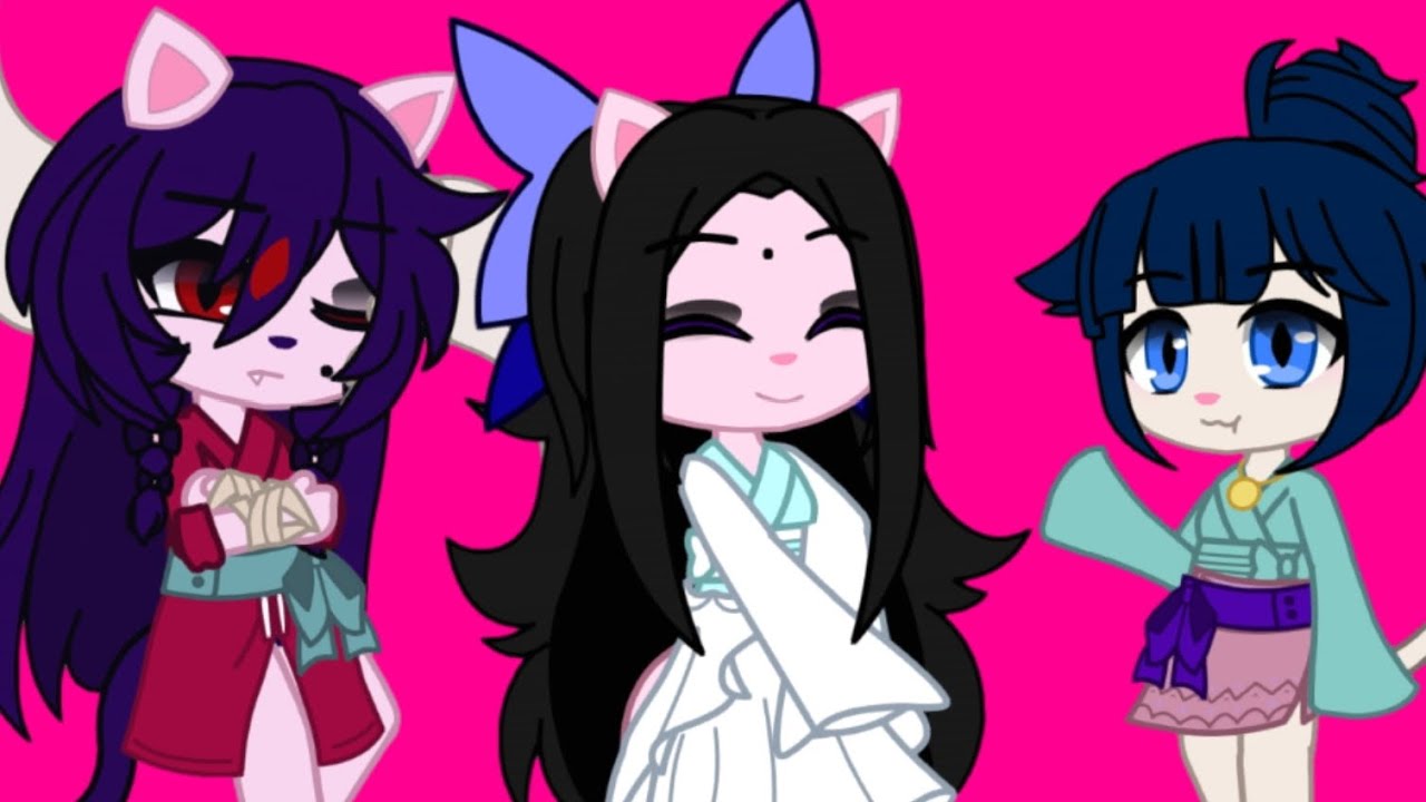 Pink elephant meme | ft jing ju girls | gacha club edition | - YouTube