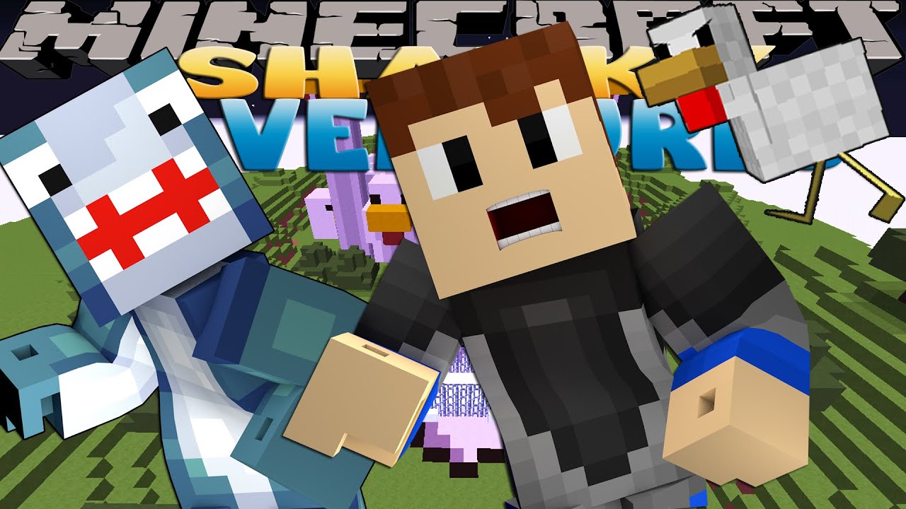 Minecraft Adventure - Sharky and Scuba Steve - SAVING SHARKY - YouTube