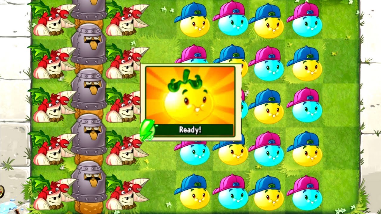 Solar Tomato Unfinished NEW Plant From Plants vs Zombies 2 Max Level ...