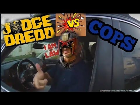 JUDGE DREDD \ VS / THE POLICE: DISTRACTED DRIVING TURNS FED CASE - YouTube