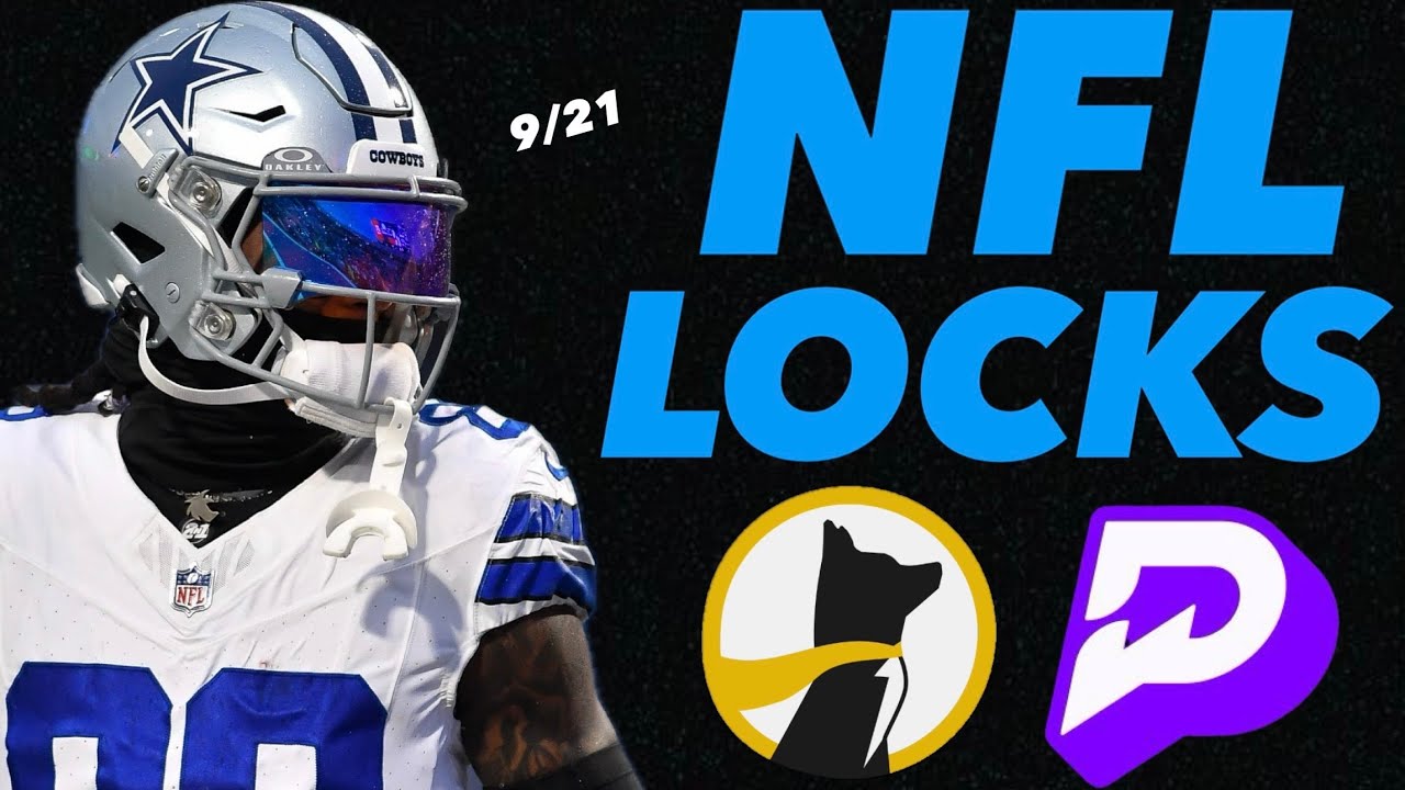 PRIZEPICKS NFL SUNDAY 9/21/25 - 4 FREE PICKS!!! - (12X PAYOUT ...