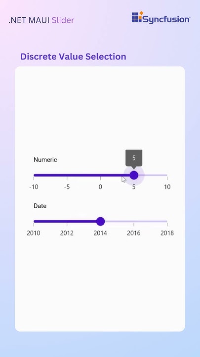 Easily Select Values with .NET MAUI Slider - YouTube