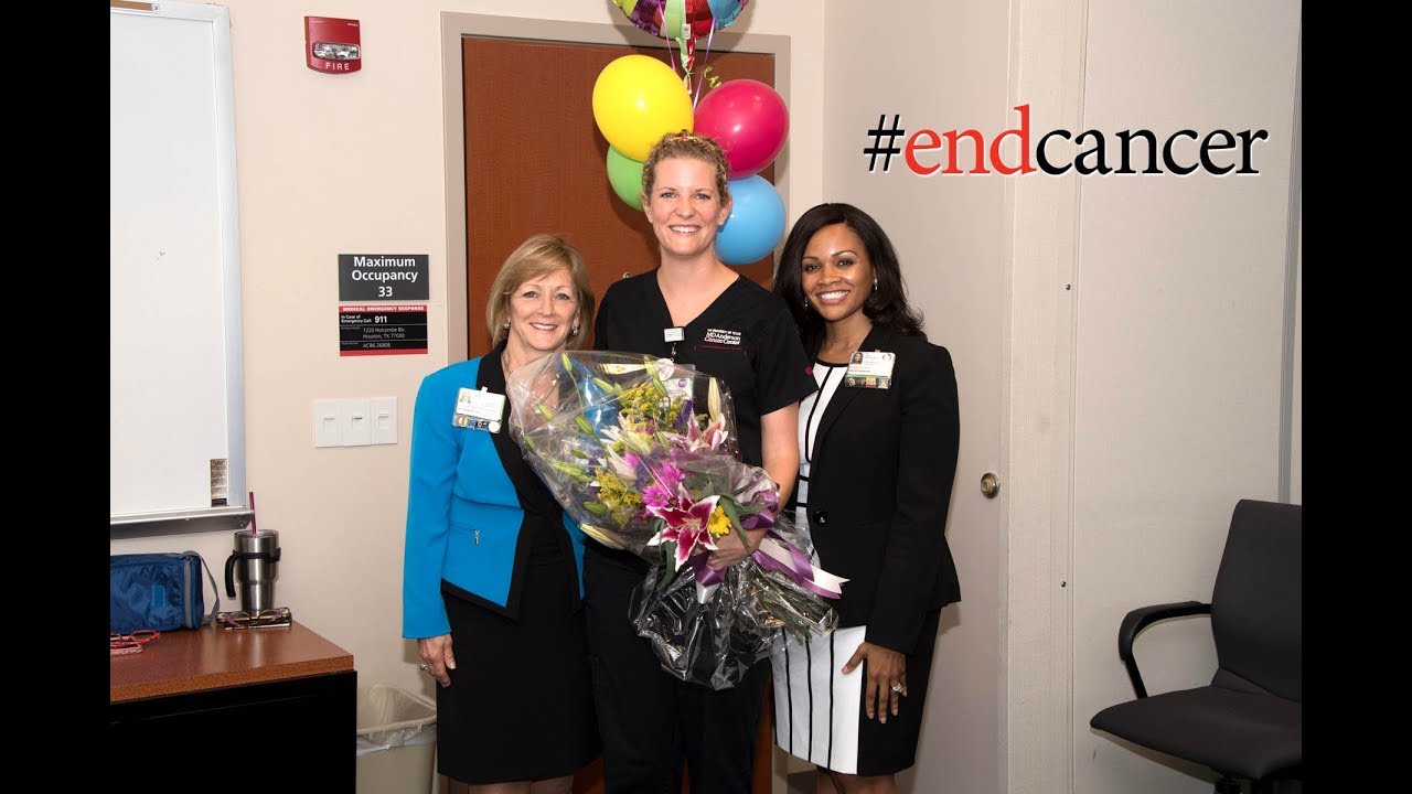 Sarah Roder named Excellence in Oncology Nursing Award winner - YouTube