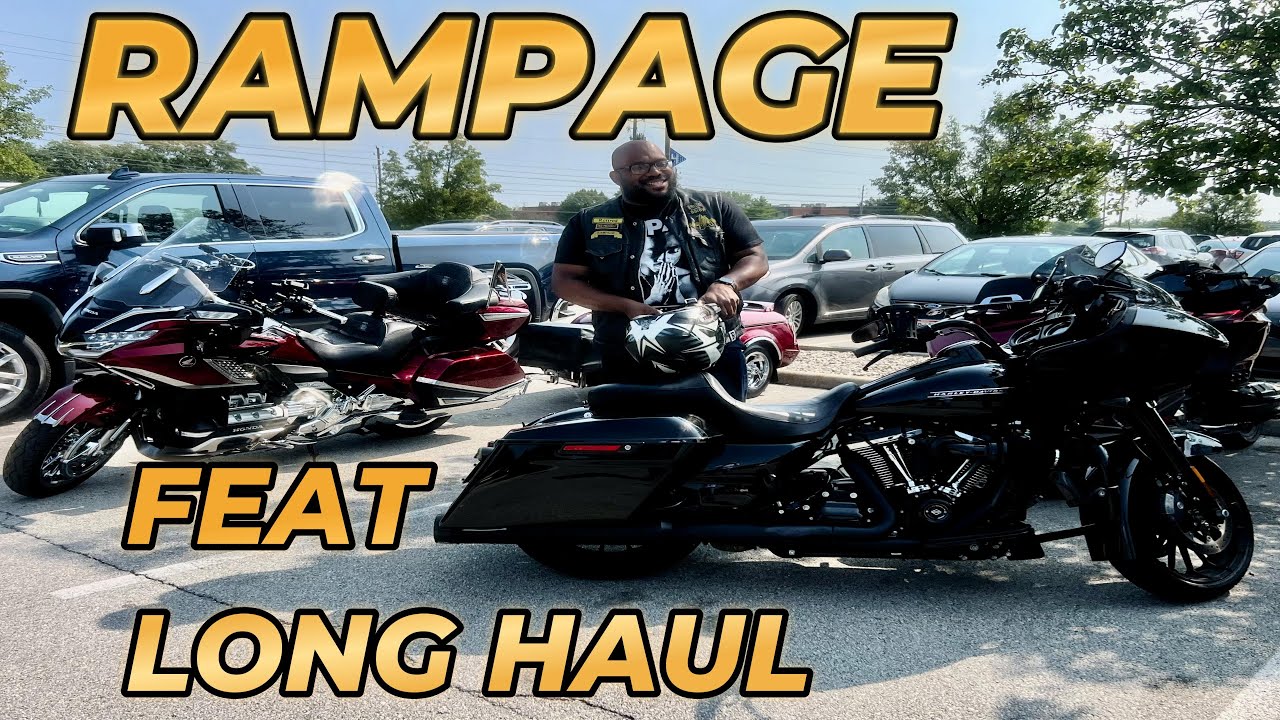 Caliente Ride with Harley Rider 'Rampage' Indianopolis Indiana I-465 ...