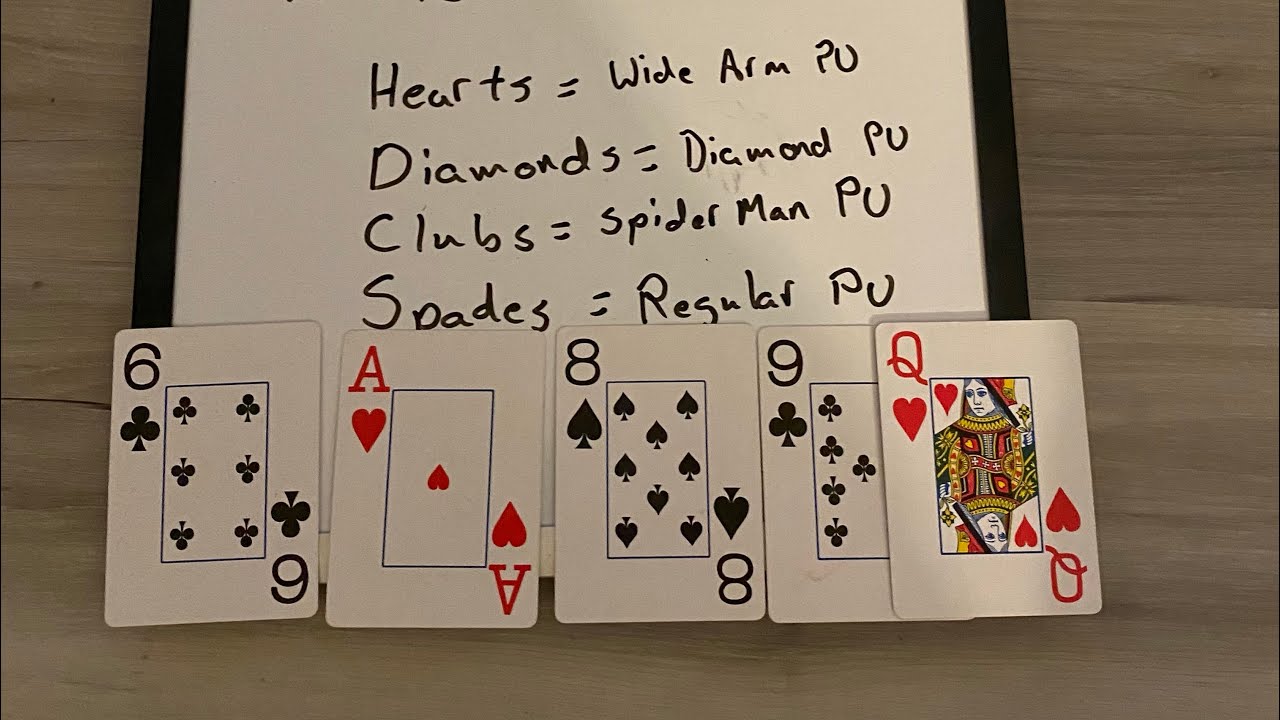 Push Up Card Game - YouTube