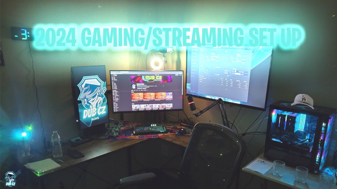 My 2024 Gaming/Streaming Setup - YouTube