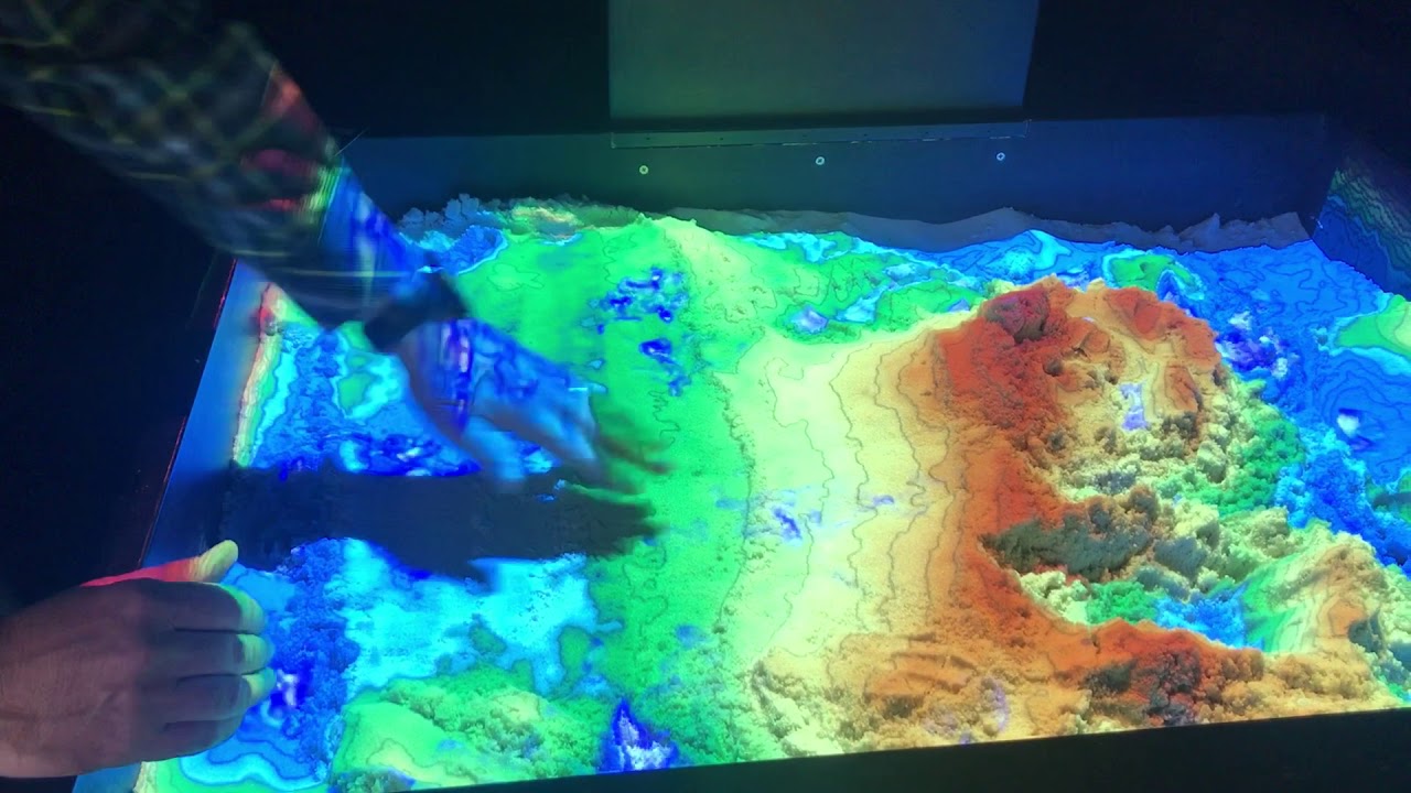 Augmented Reality Sandbox - YouTube