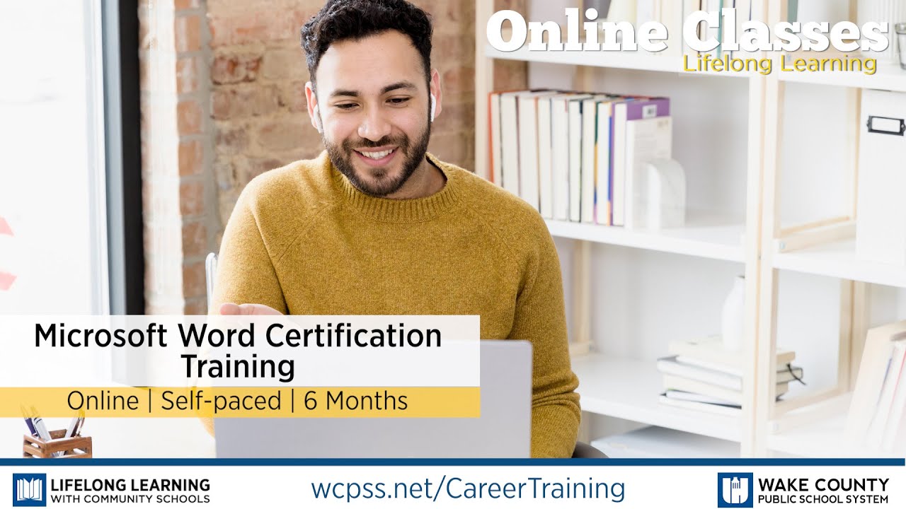 Career Training Program - Microsoft Word Certification Training - YouTube