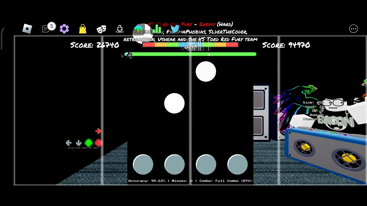 1v1ing a random guy in Funky Friday - YouTube