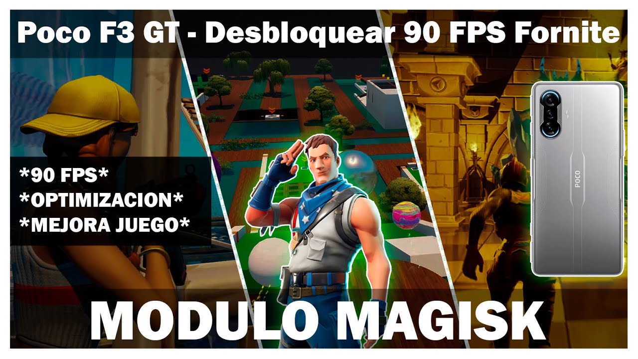 Redmi K40 Gaming - DESBLOQUEAR 90 FPS EN FORTNITE Poco F3 GT - YouTube
