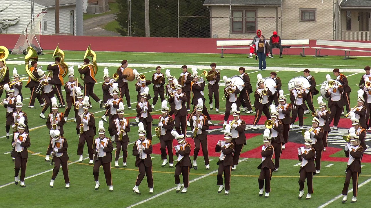Kenton Ridge Marching Band - Halftime at Wittenberg University - Nov. 4 ...