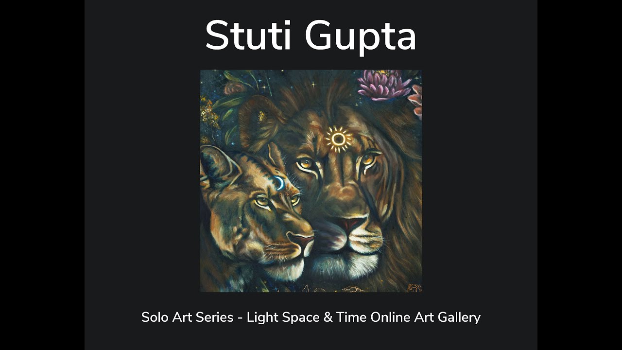 Stuti Gupta - Solo Art Exhibition - YouTube