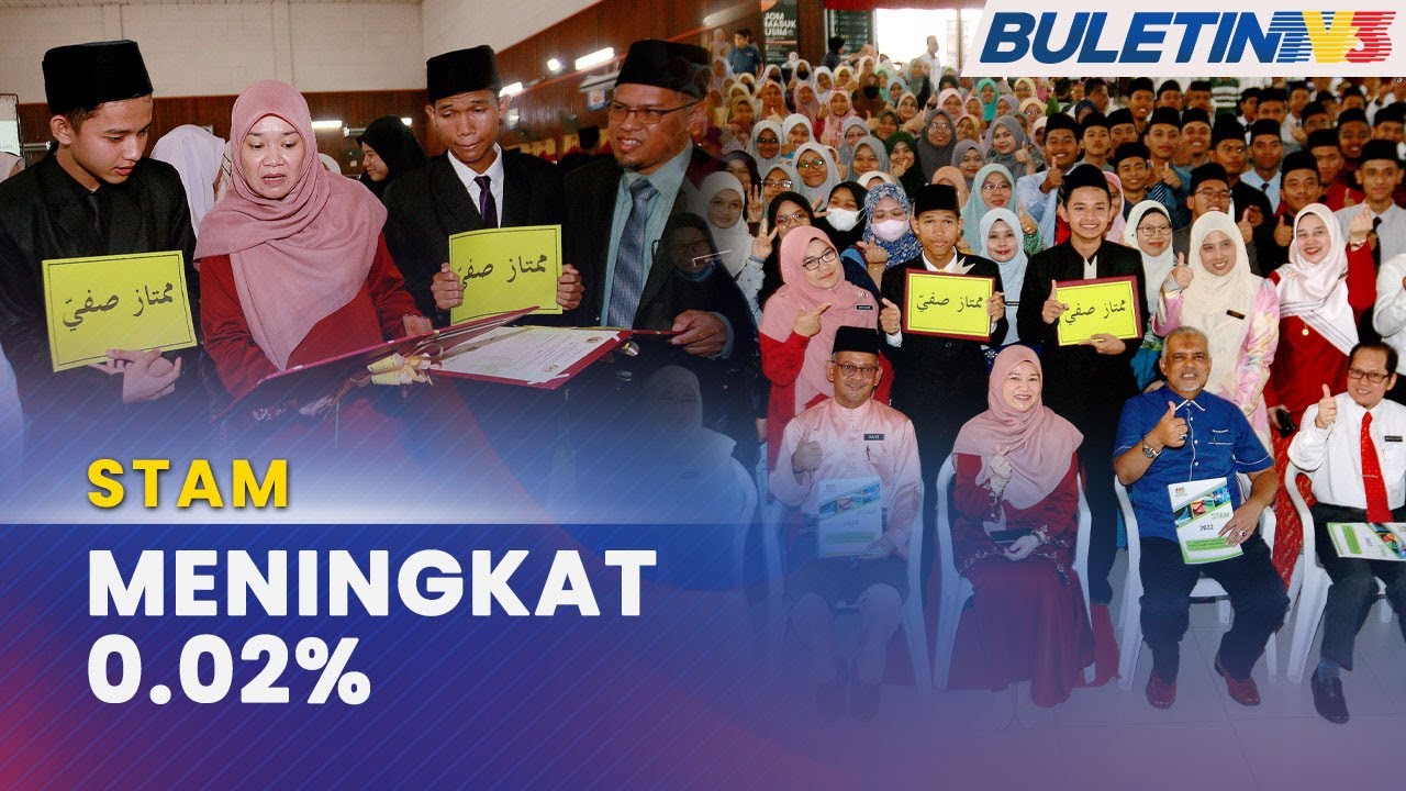 STAM | Gred Purata Nasional Meningkat 3.13 - YouTube