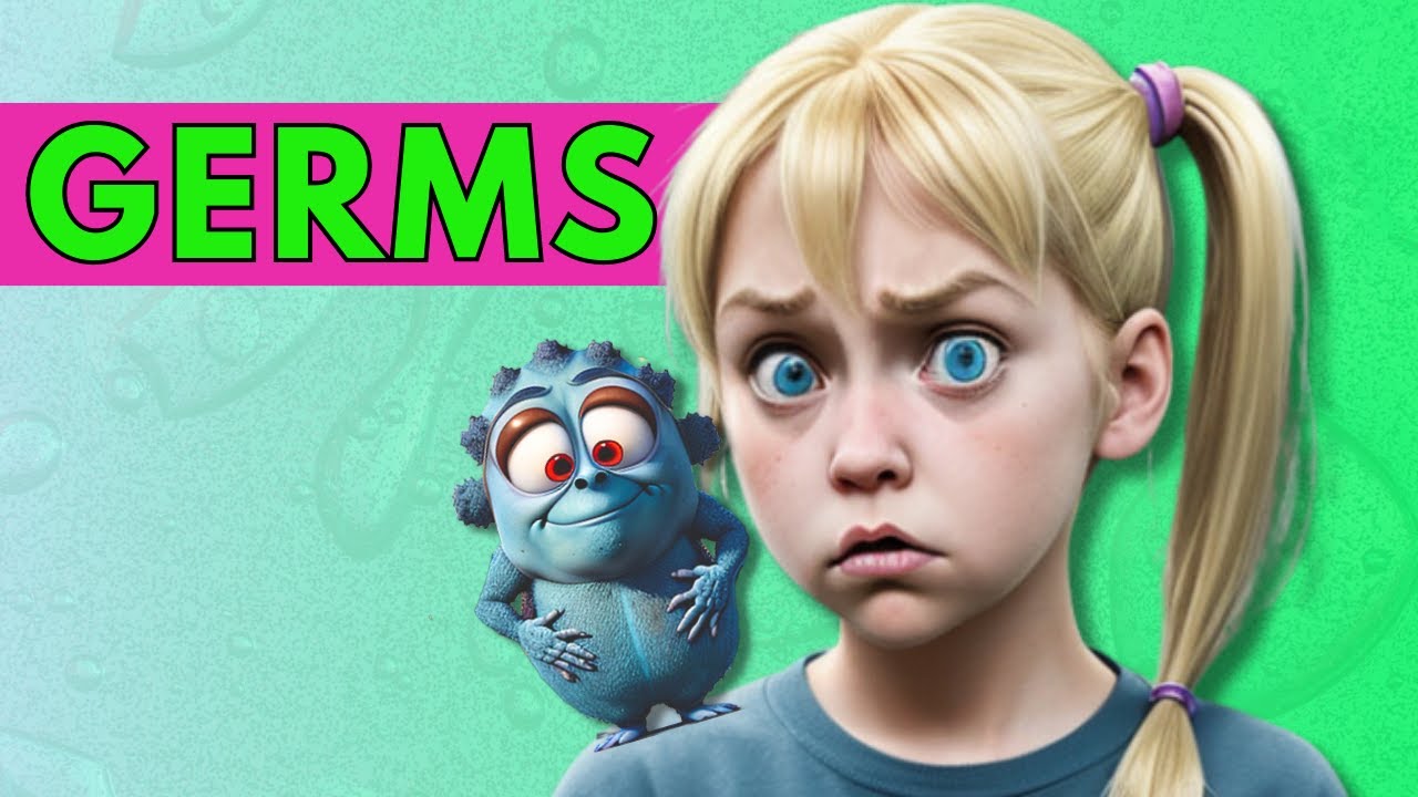 How to avoid GERMS? Kindergarten Rhyme for kids in English - YouTube