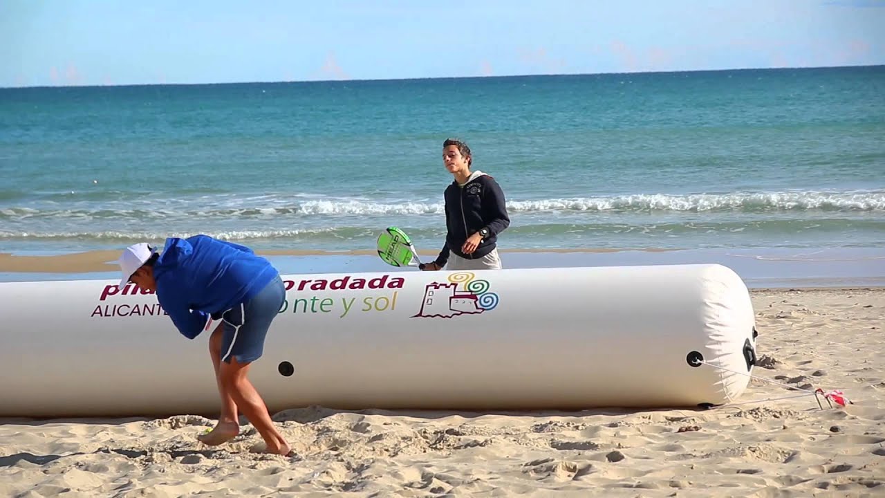 "Beach Tennis - Pádel Playa" en Hibernis Mare (Playa de invierno) - YouTube