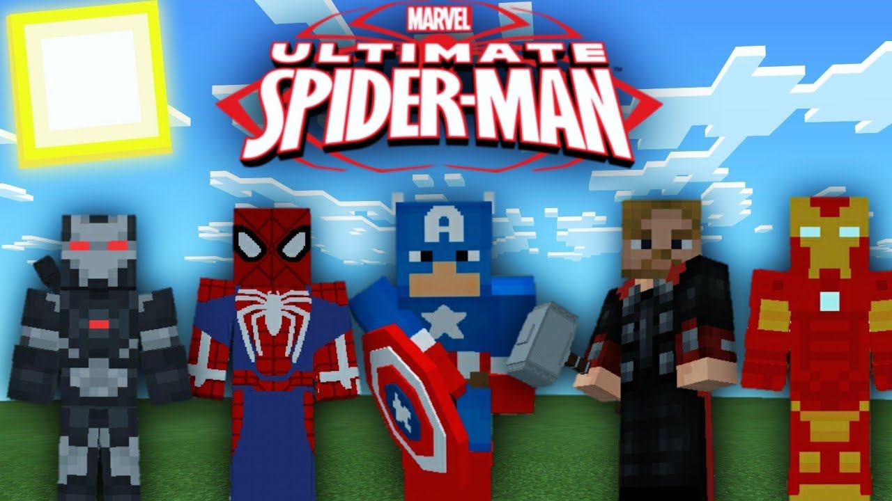 NOVO!! ADDON/MOD DO HOMEM ARANHA SPIDERTEK V5.4 MUITO ÉPICO NO ...