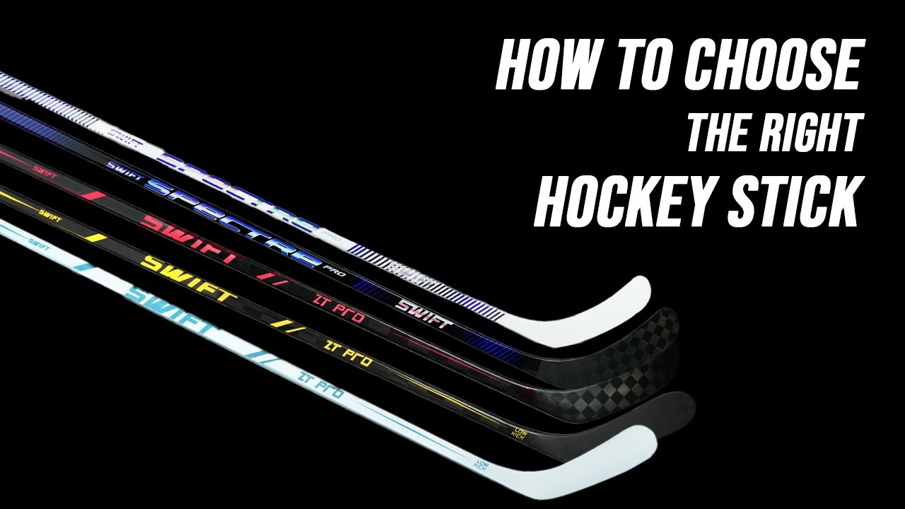 How to choose the right hockey stick - YouTube