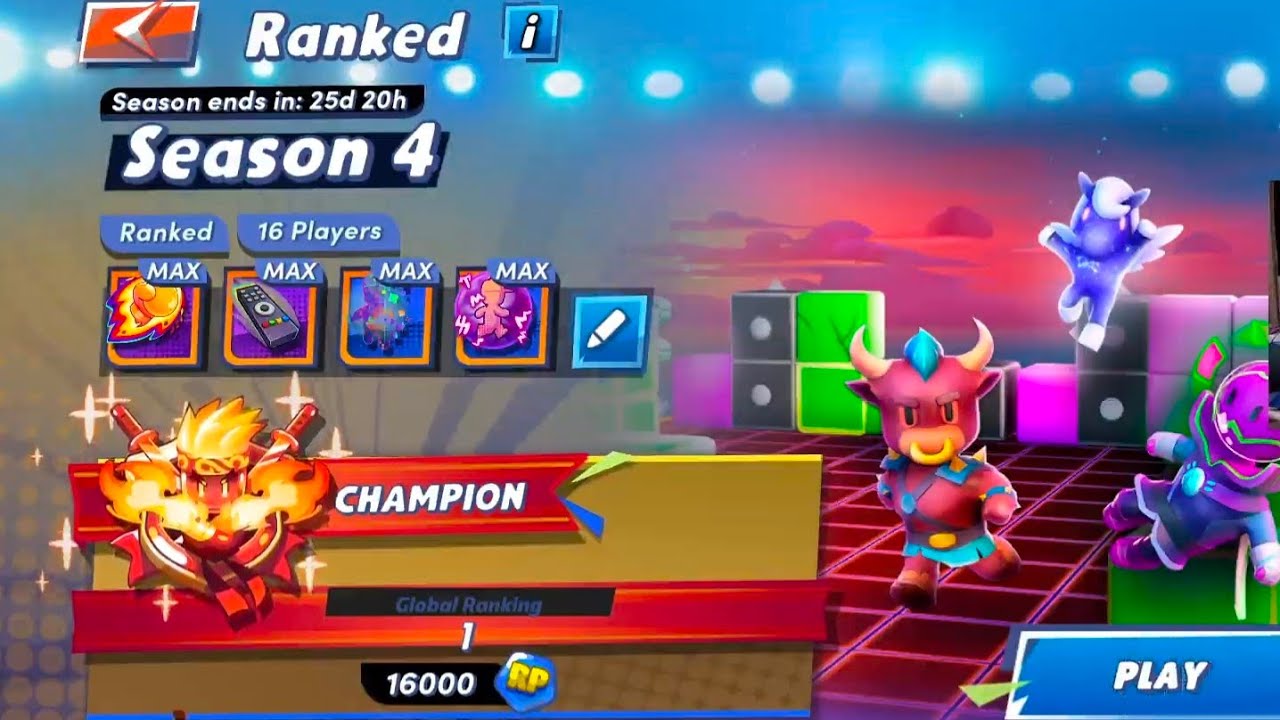 Winning 4350 crowns in STUMBLE GUYS 🔥 CHAMPION gameplay tips and tricks ...