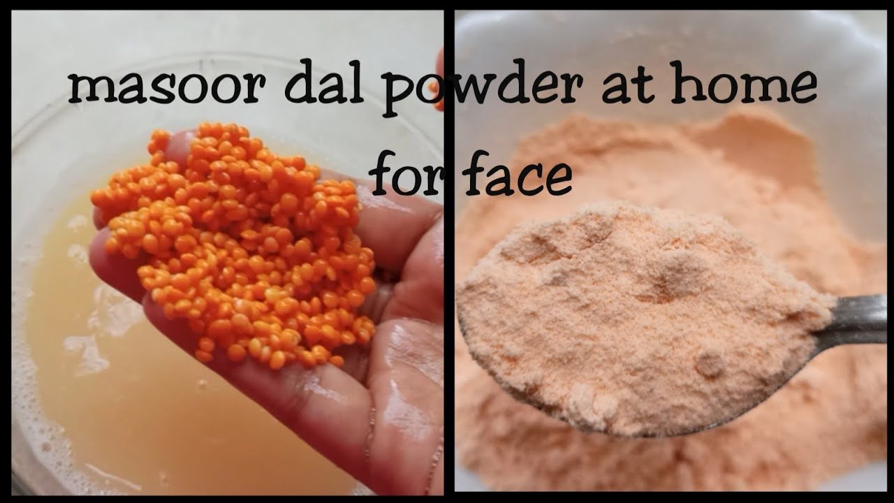 Make Masoor Dal/red lentils powder at home easily| घर में बनाइए मसूर ...