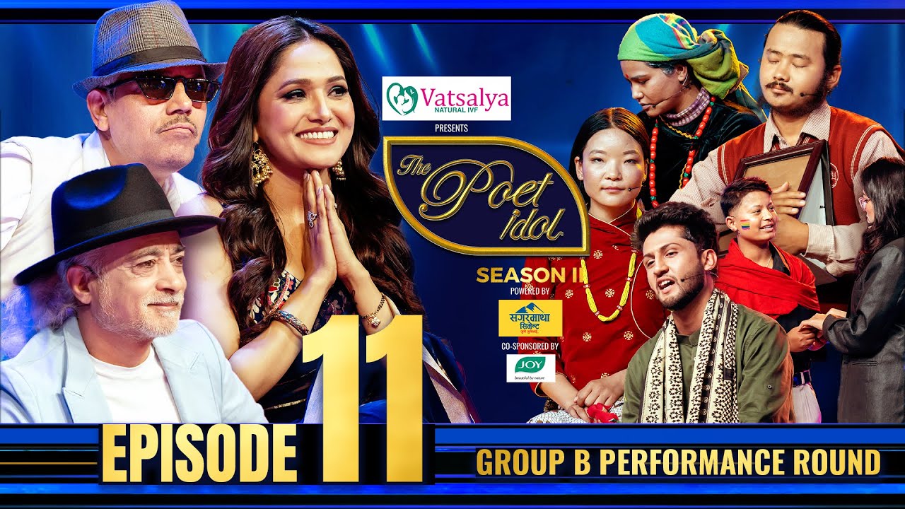 The Poet Idol Season 2 | Group B Performance | Epi 11 | Indira Joshi, Keki , Anup , Upendra ...