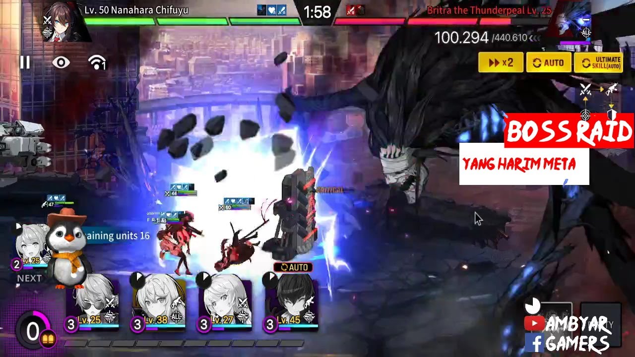 COUNTER SIDE BOSS RAID - YouTube