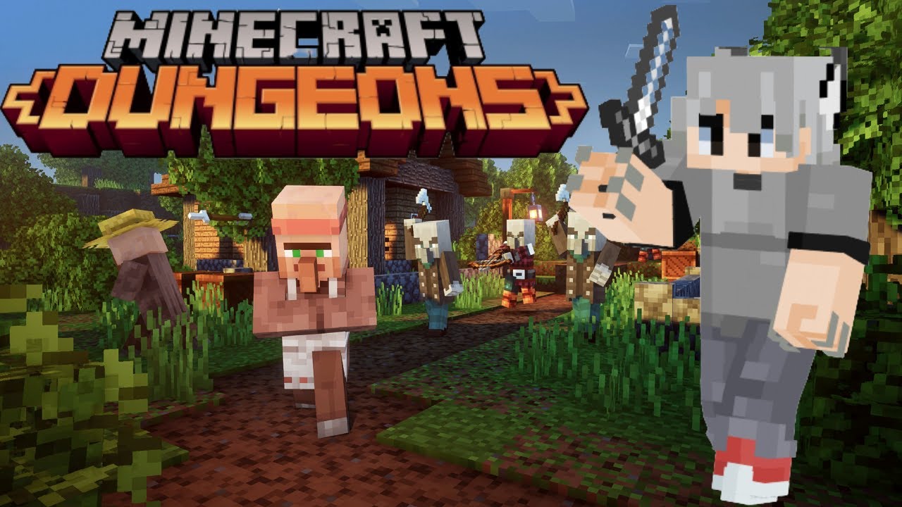 Minecraft Dungeons Lets Play Live Stream - YouTube