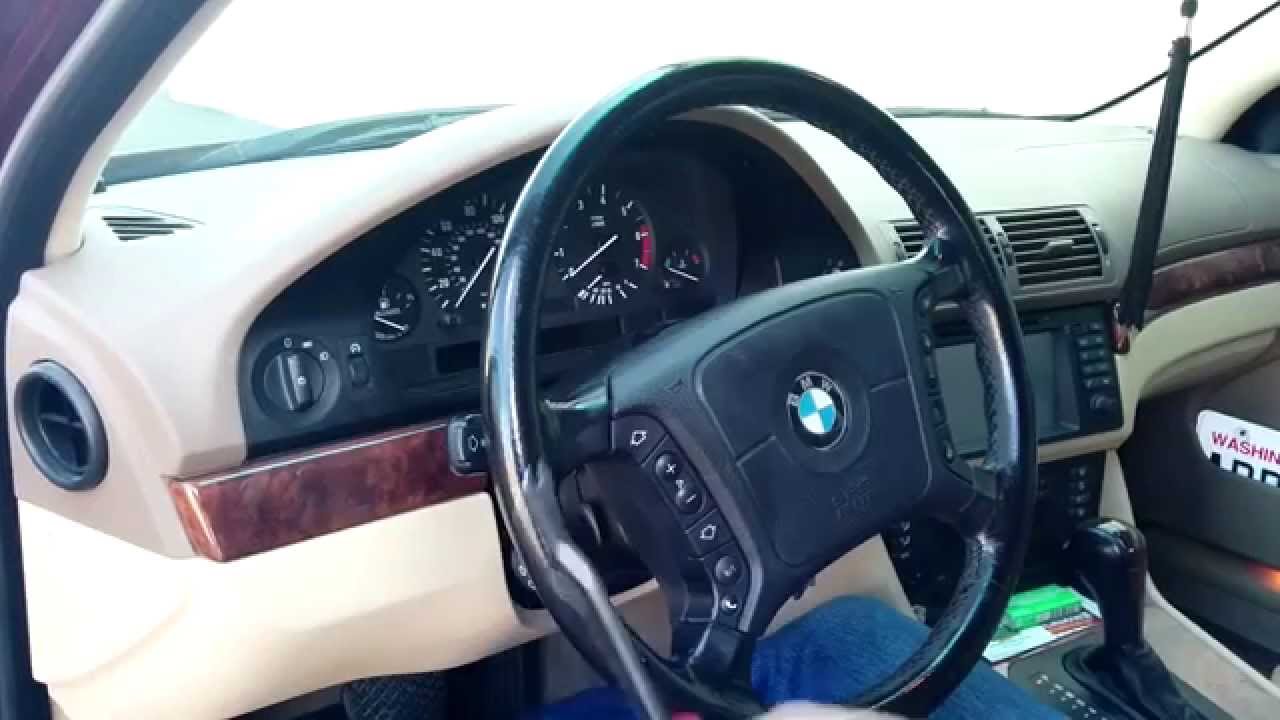 Removing BMW E39 Instrument Cluster for Display Repair - YouTube