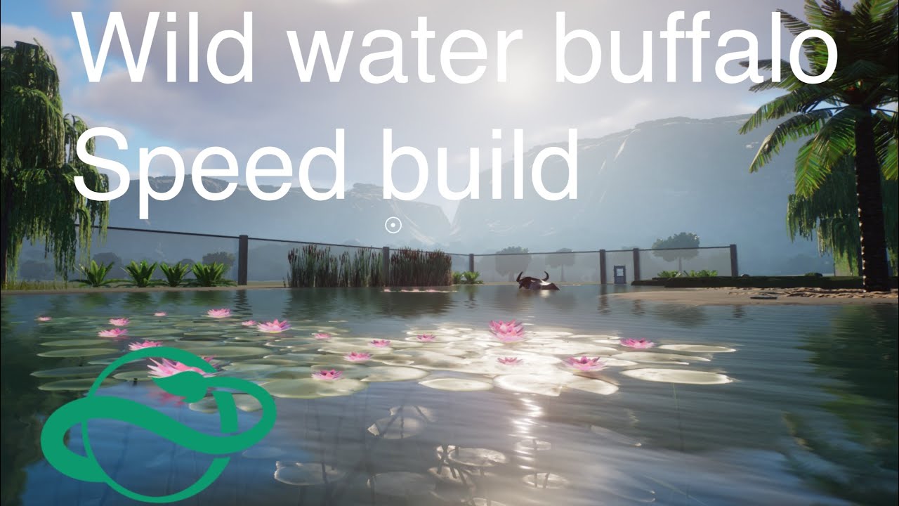 Wild water buffalo enclosure | Planet Zoo | - YouTube