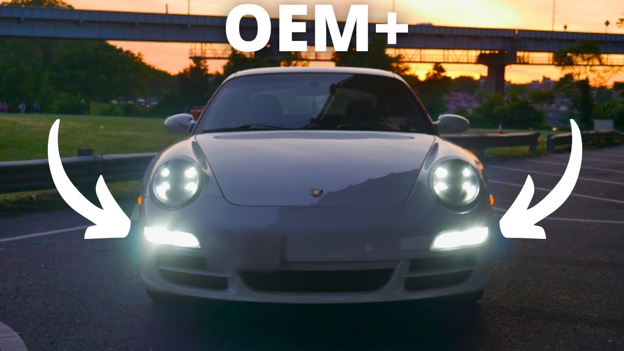 The BEST Porsche 997.1 LED Fog Light Upgrade. - YouTube