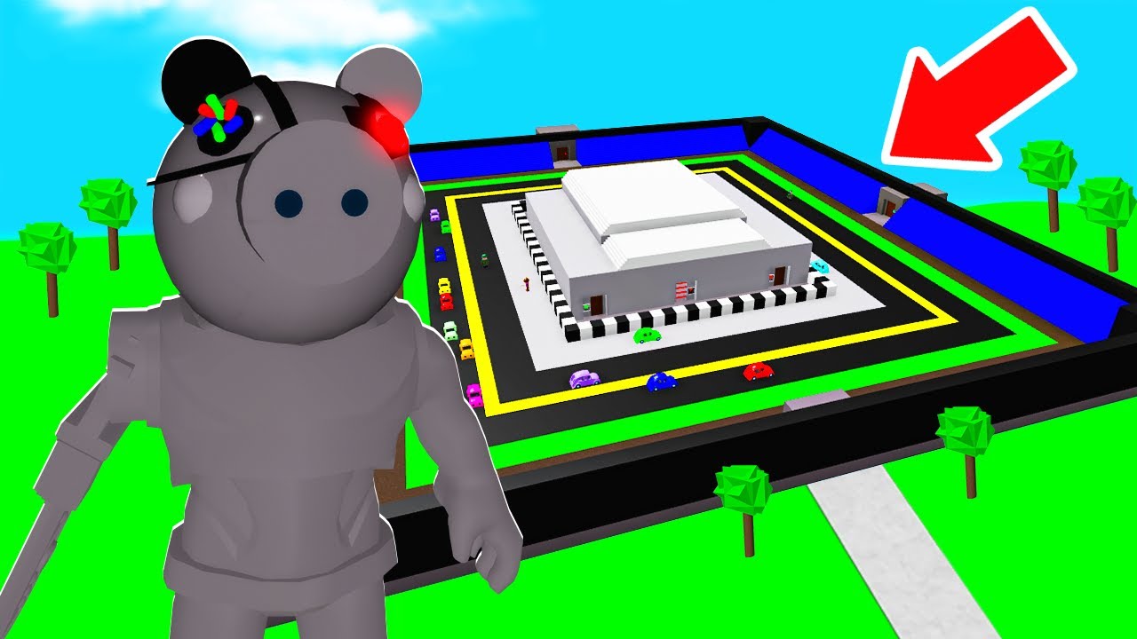 ROBLOX PIGGY ROBBY'S RACETRACK MAP! (Piggy Build Mode) - YouTube
