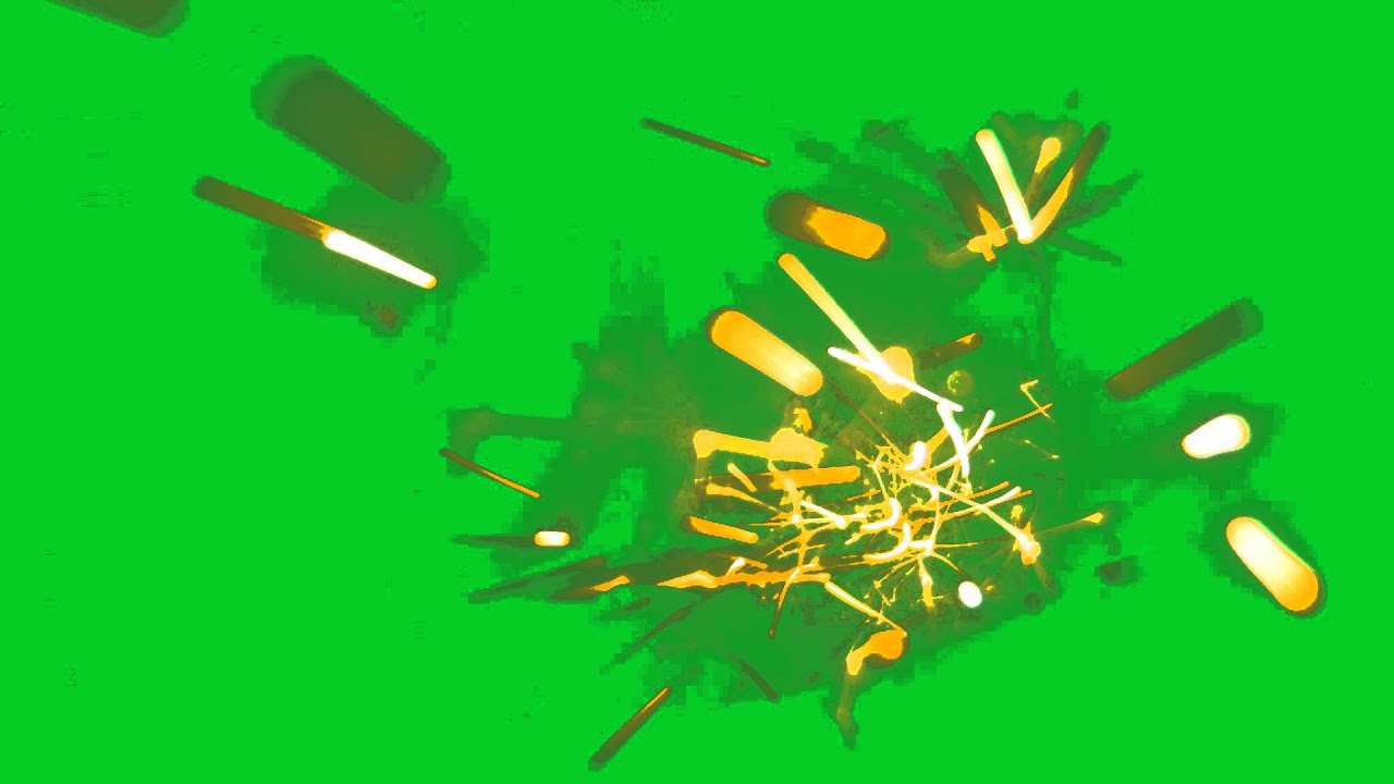 Sparks 08 Green Screen Chrome Key Adobe After Effects Green Screen ...