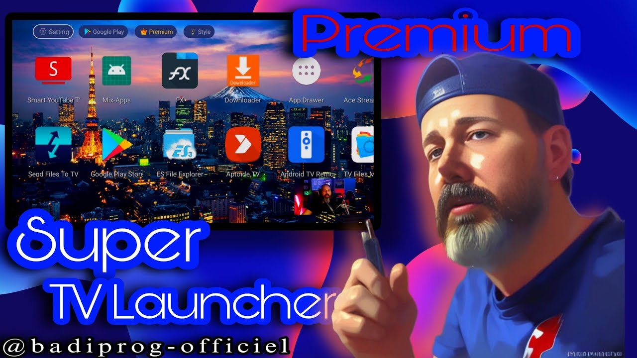 super Launcher pour tv installation et démonstration complète 2023 - YouTube