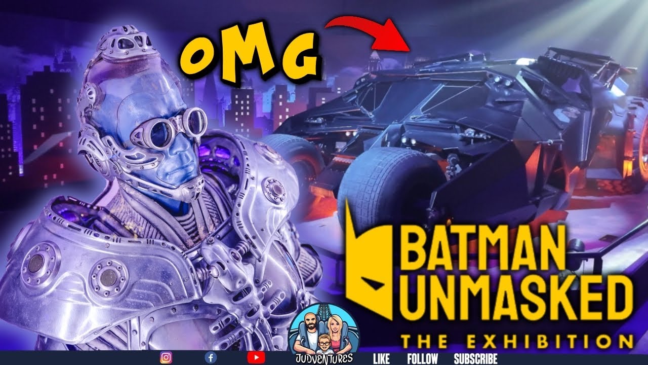 Batman Unmasked | Warner Bros Batman Exhibition Walkthrough 4K - YouTube